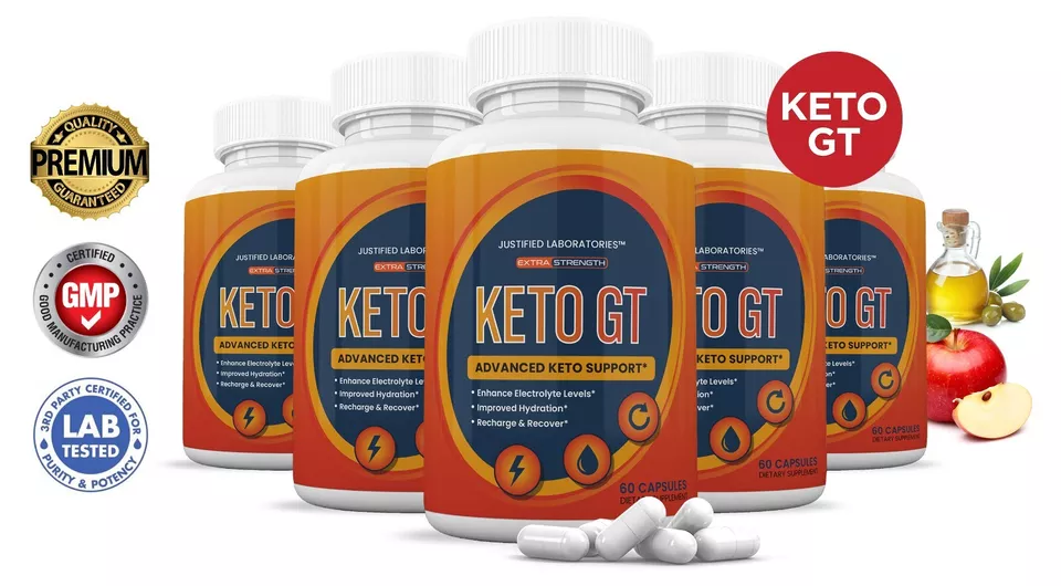Keto GT ACV Pills 1275MG New Improved Formula 5 Pack - Walmart.com