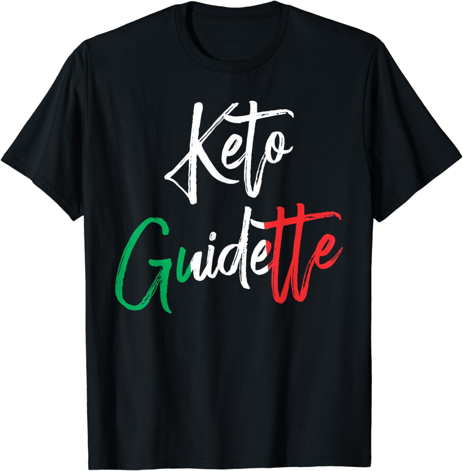 Keto Guidette Funny Italian Women Ketosis Diet T-Shirt - Walmart.com