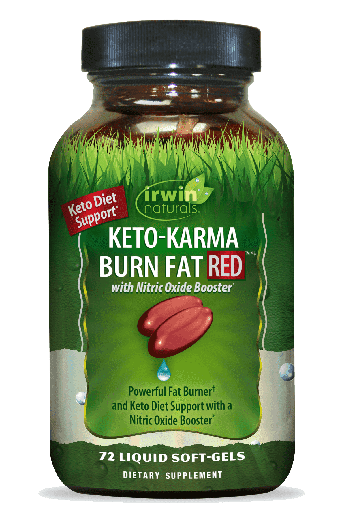 Irwin Naturals Keto-Karma Burn Fat Red, Weight Loss Metabolism Booster ...