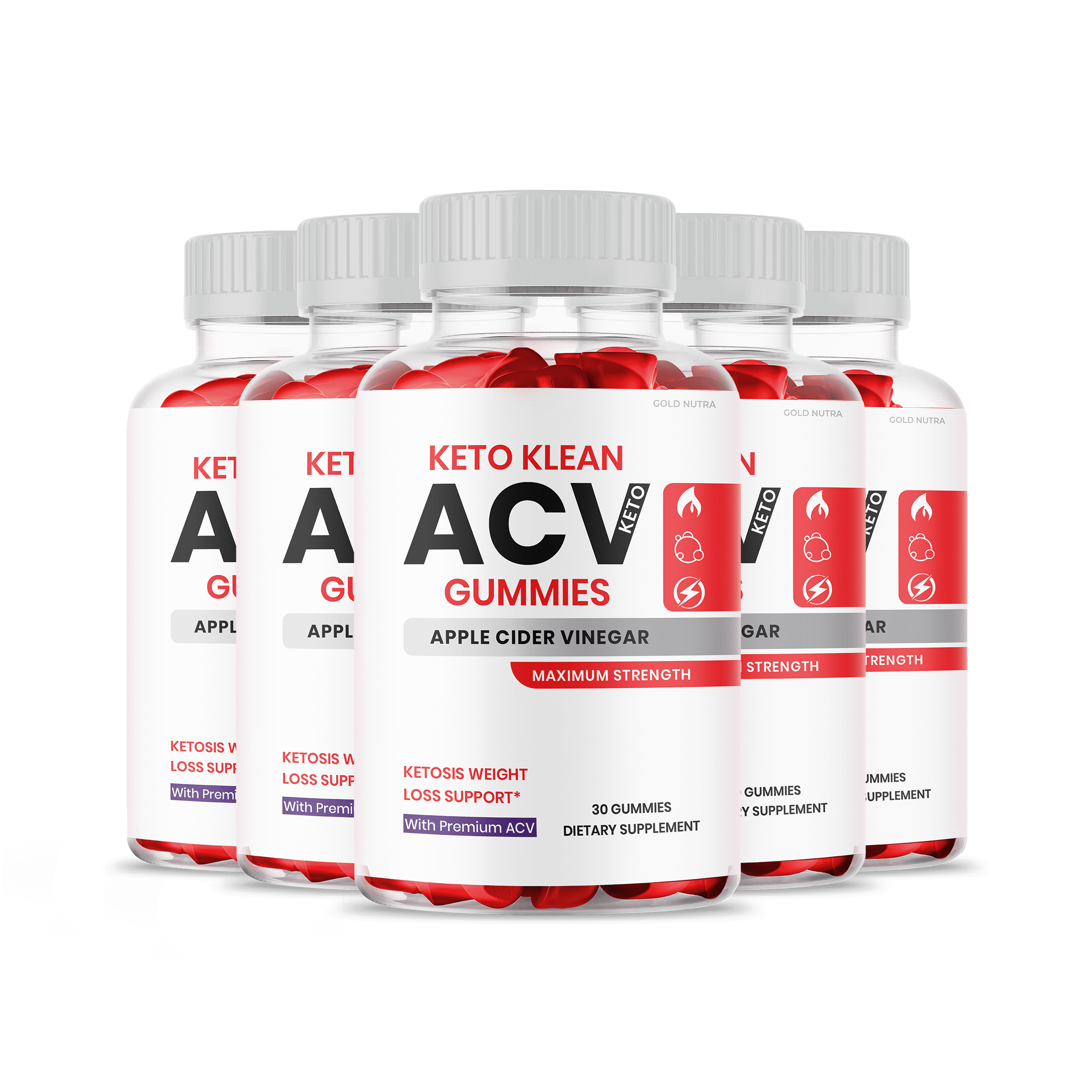 Keto Klean ACV Gummies, Maximum Strength Support (5 Pack) - Walmart.com