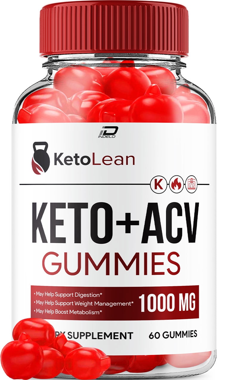 Keto Lean Keto ACV Gummies Supplement – KetoLean + ACV Gummies Apple ...