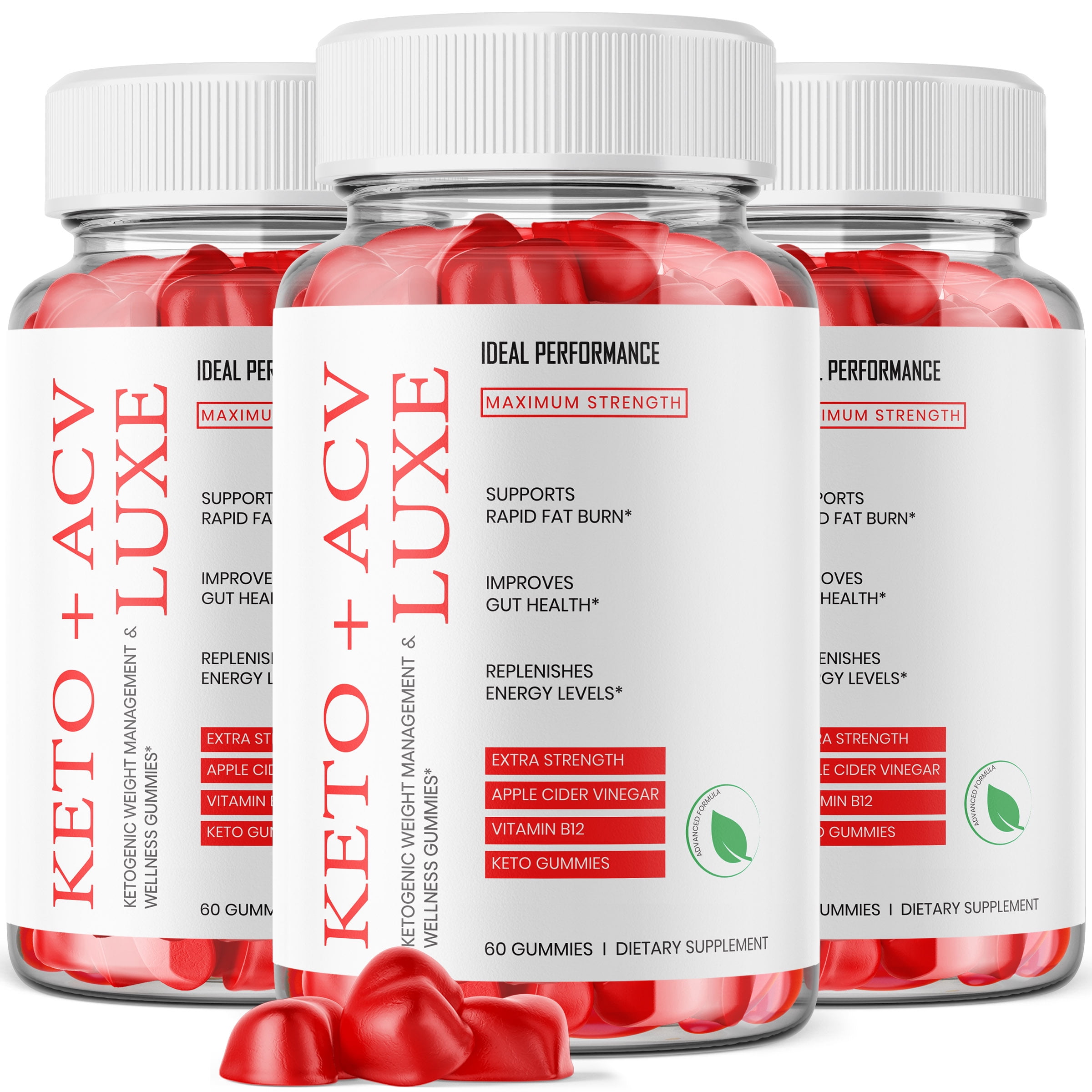 Keto Luxe Gummies - Keto ACV Luxe Gummies Luxe Keto ACV Gummies Keto ACV Luxe Gummy AVC, 3 Pack ...