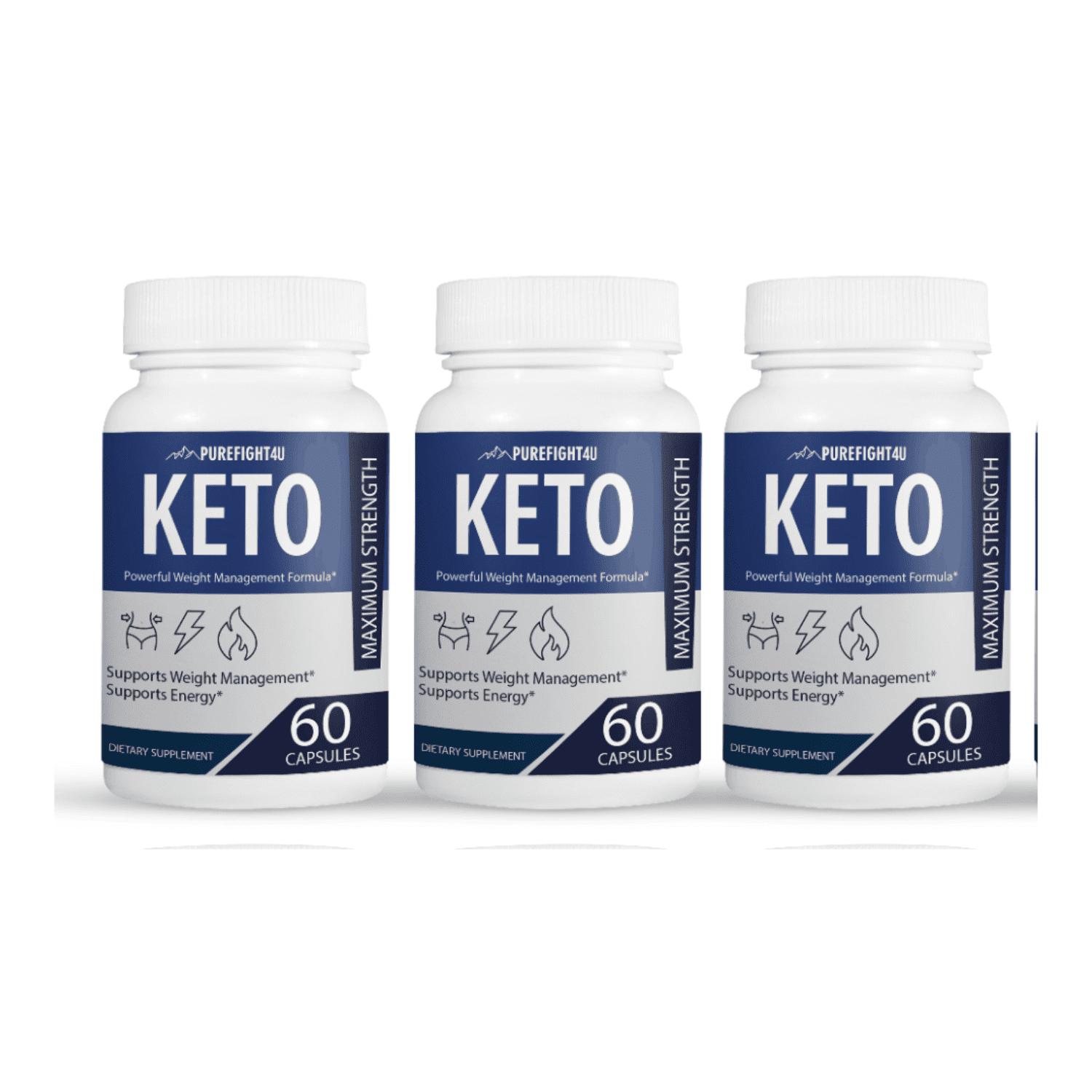 Keto Maximum Strength 10 Bottles 600 Capsules - Walmart.com