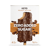 Keto Pint Peanut Butter Crunch Ice Cream Bars, No Added Sugar, 2.75 fl ...