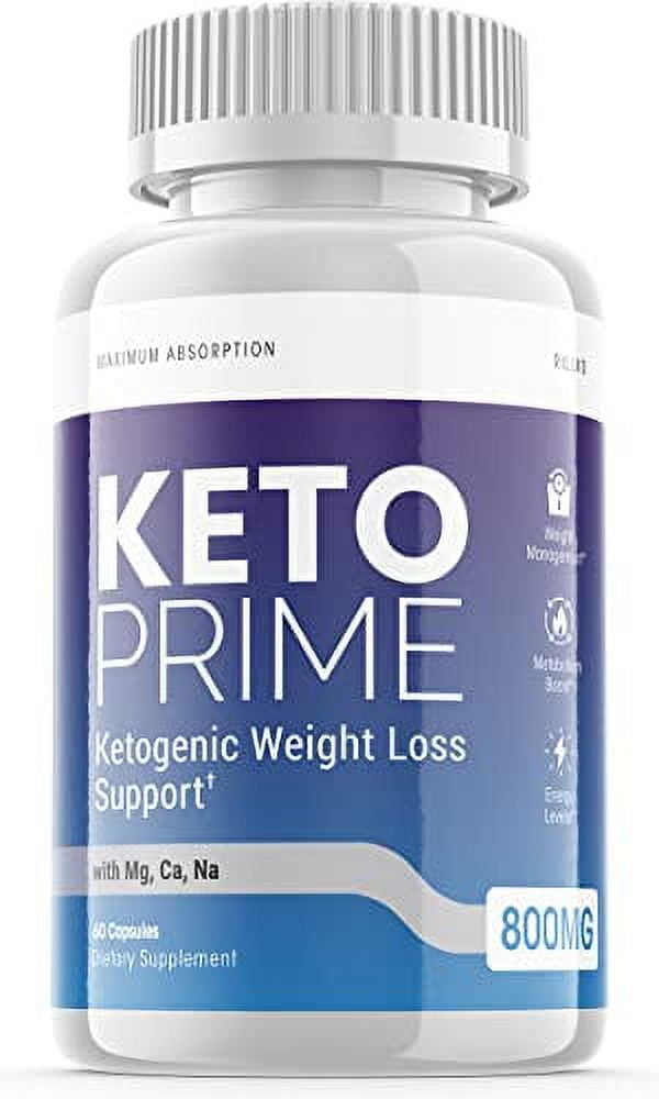 Keto Prime Pill Advanced Ketogenic Weight Loss Support (60 Capsules ...