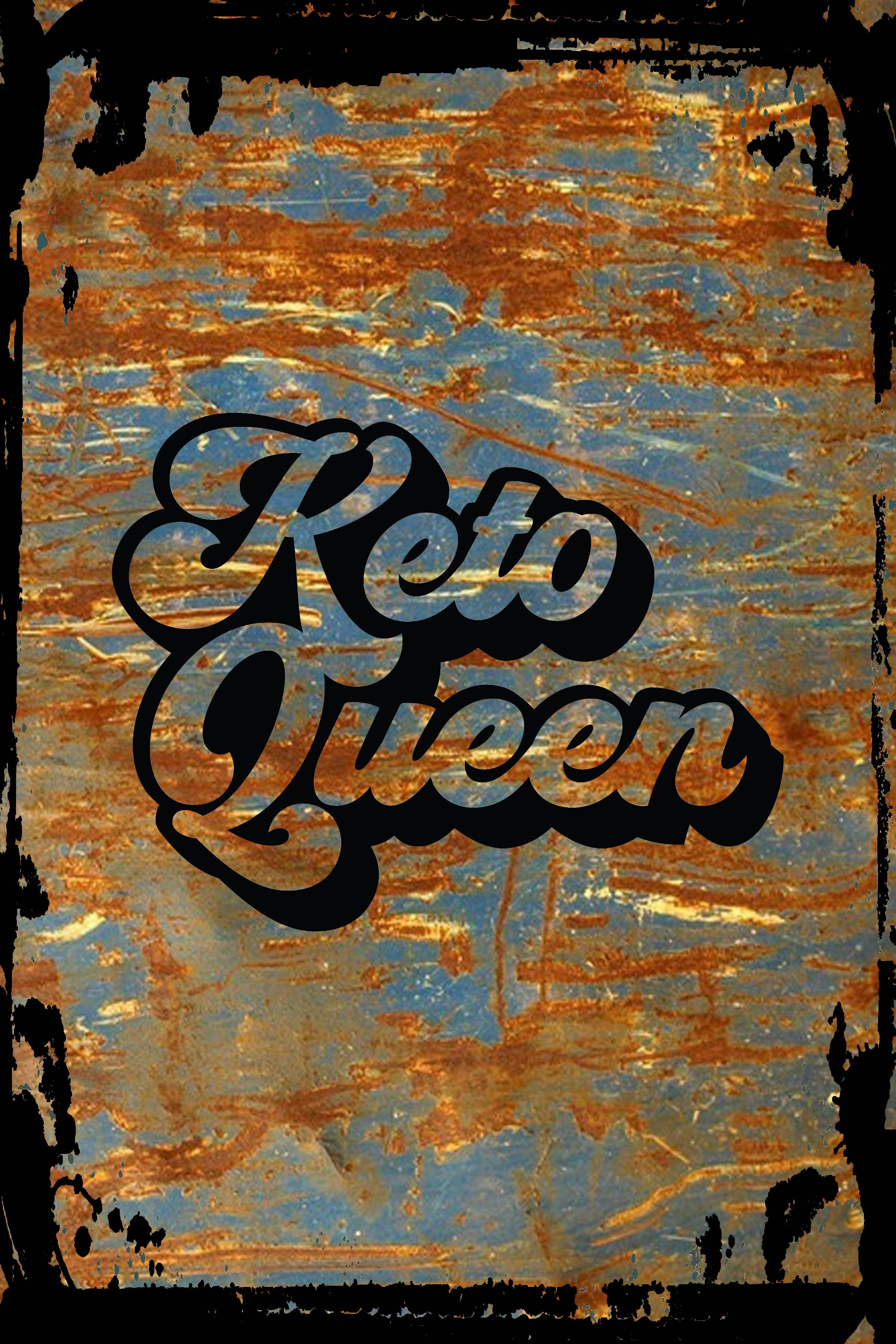 Keto Queen Diet Lifestyle Health Fitness Beige Wall Art Decor Funny ...