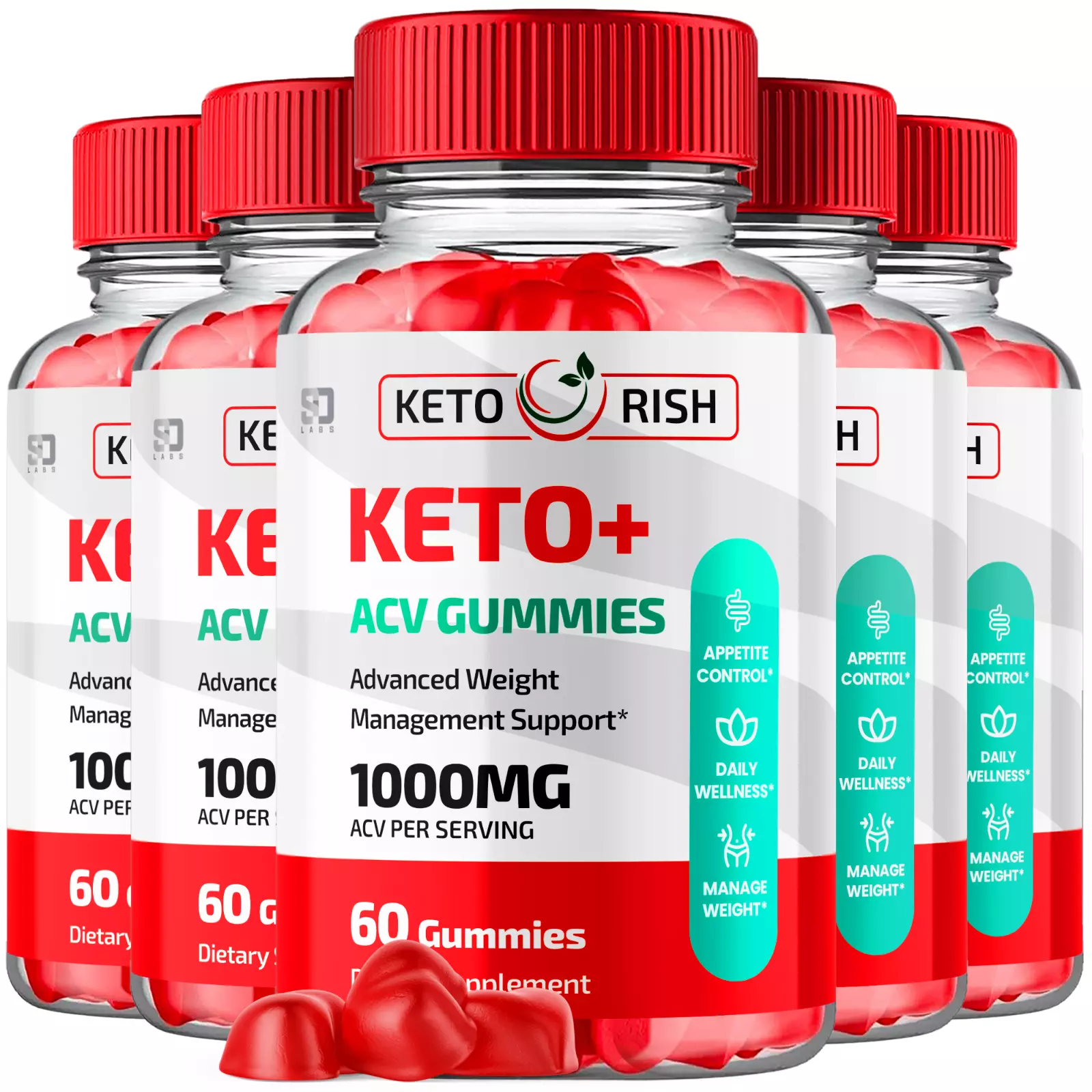 Keto Rish Keto ACV Gummies Maximum Strength Weight Management ...