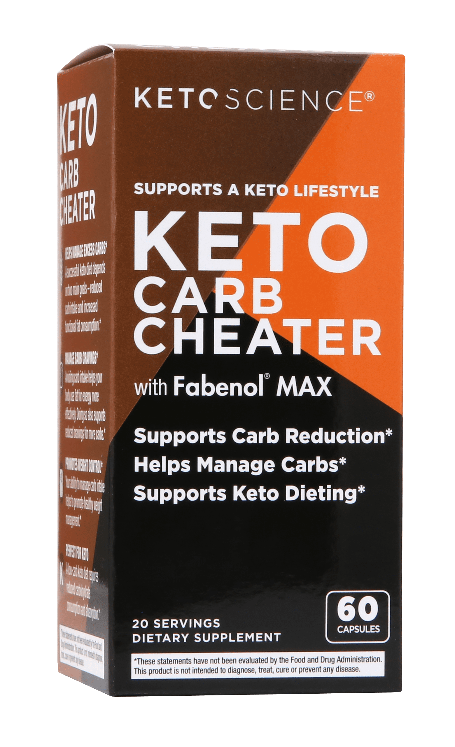 Keto Science Keto Carb Cheater, Helps Manage Carbs, Promotes Weight ...
