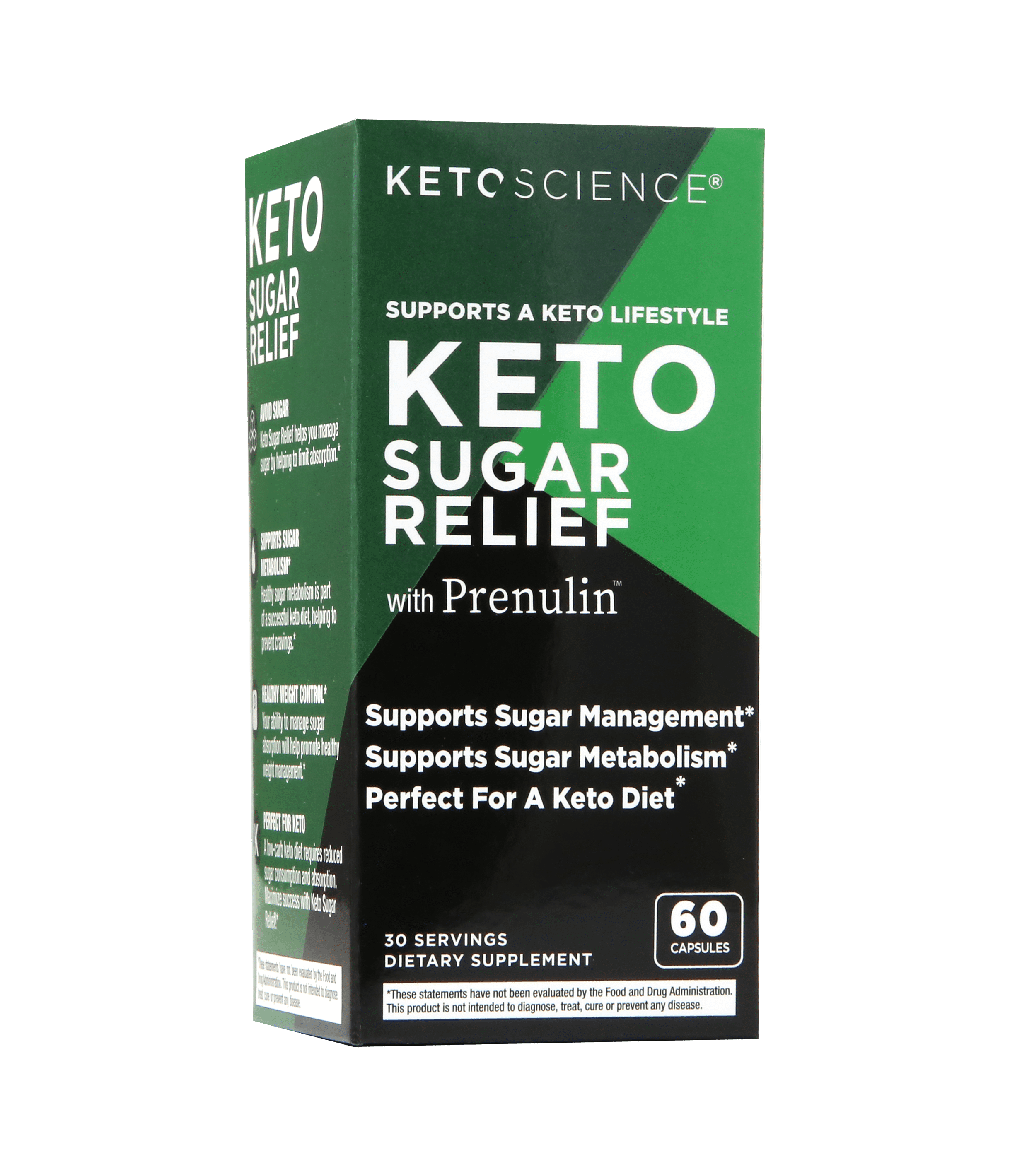 Keto Science Keto Sugar Relief, Supports Sugar Management, Supports ...