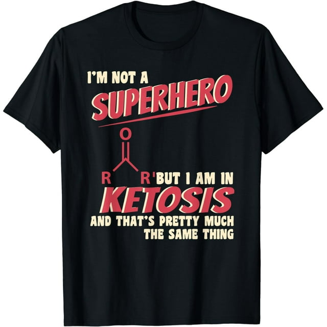 Keto Shirt Funny Ketogenic Diet Saying Ketone Symbol Tee - Walmart.com