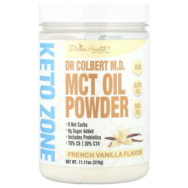 Keto Zone Wellness - MCT Oil Powder for Boosted Metabolism & Focus ...