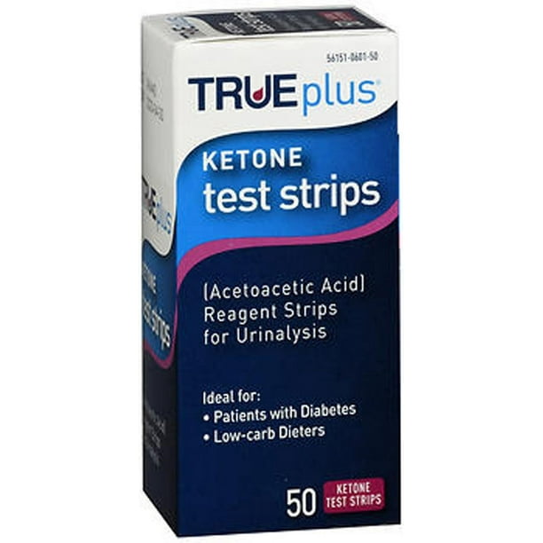 KetoCare Trueplus Ketone Test Strips - 50 ct - Walmart Business Supplies