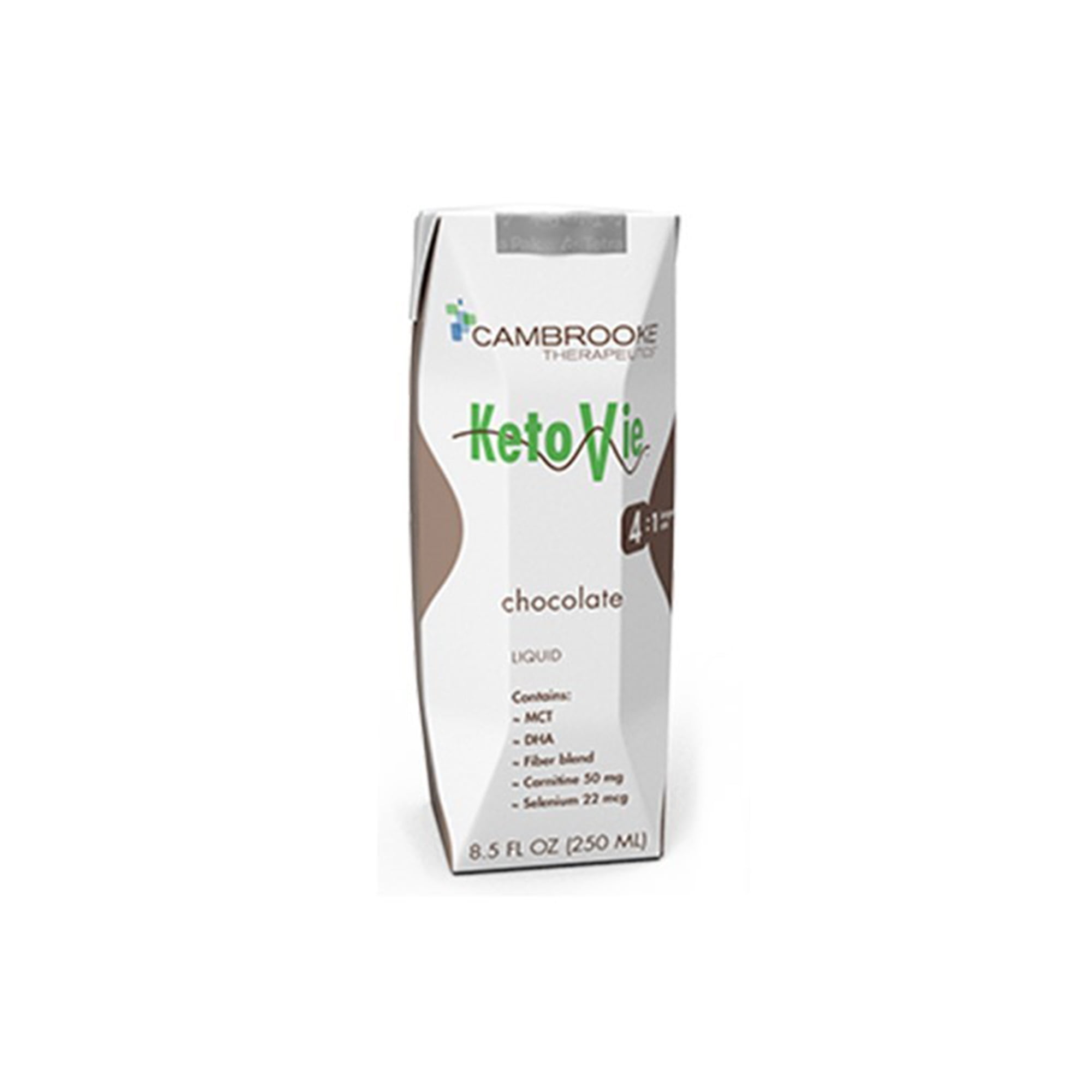 KetoVie 4:1 Oral Supplement Chocolate 8.5 oz Carton - Walmart.com