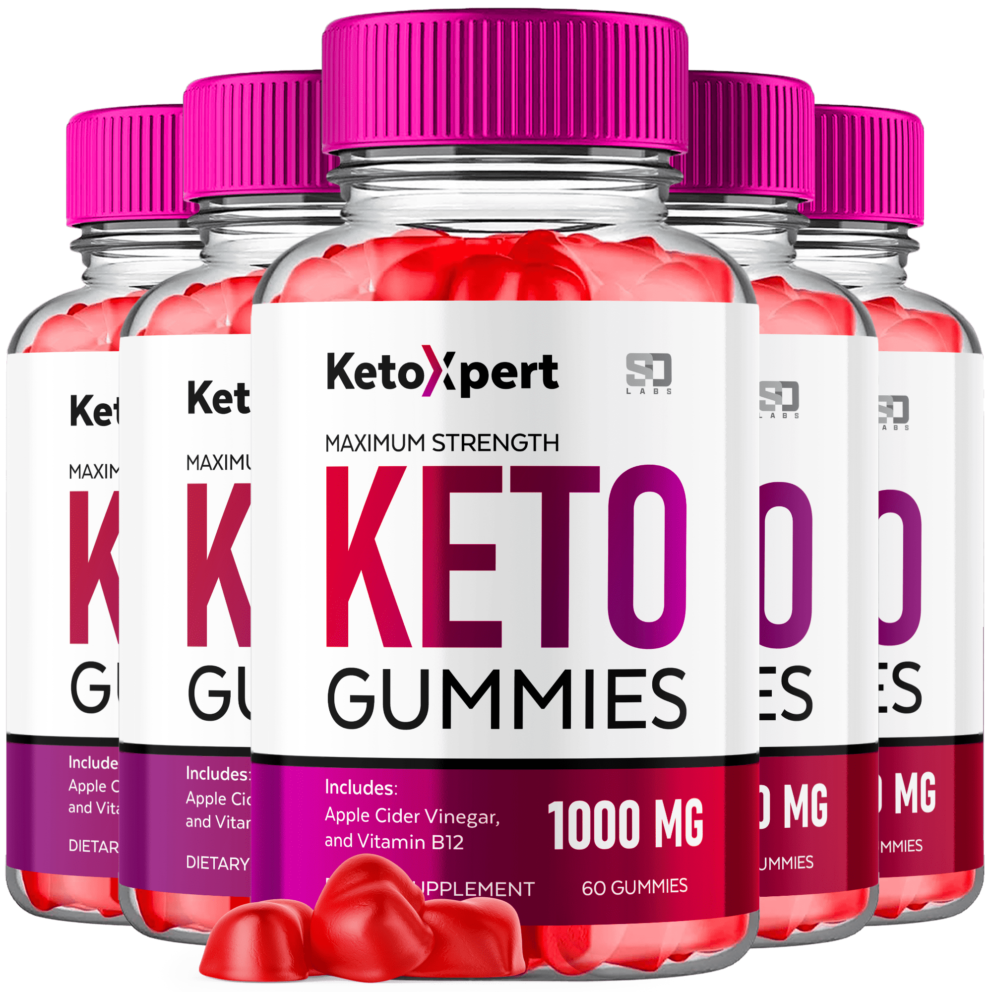 KetoXpert Keto ACV Gummies Vitamin Supplement Apple Cider Vinegar Keto ...