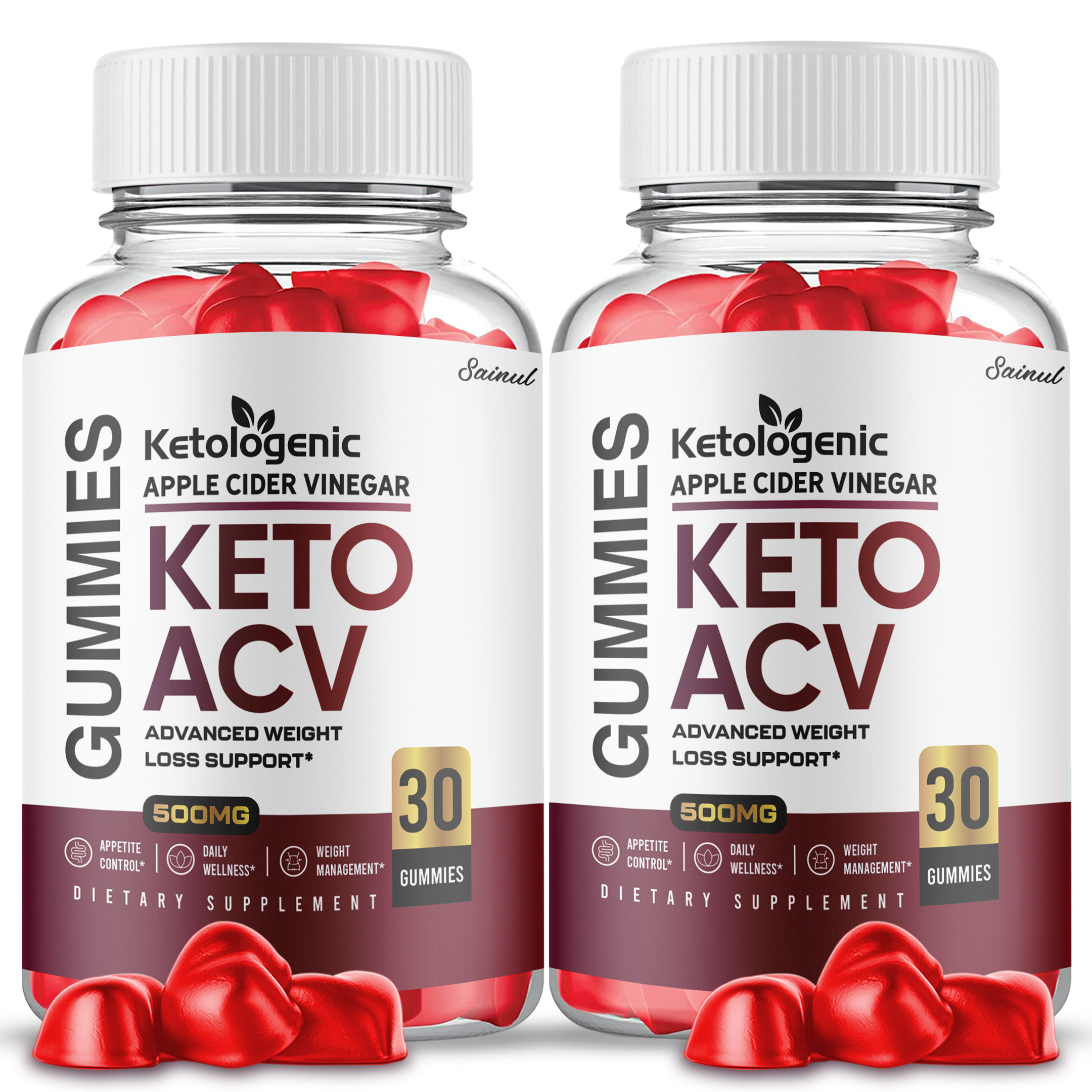 Ketologenic Keto ACV Gummies, Max Strength, Apple Cider Vinegar, 2 ...