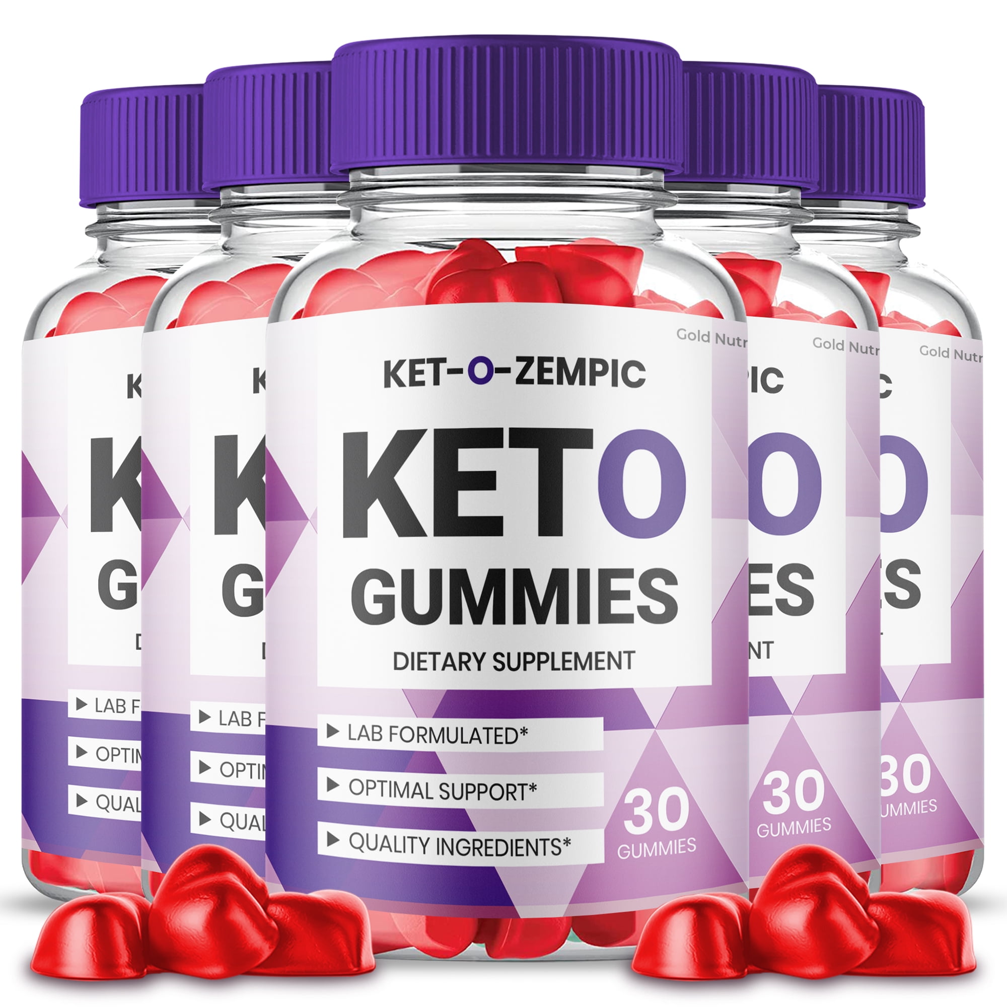 Gold Nutra Ketozempic Keto Gummies, Keto ACV Detox Cleanse, High ...