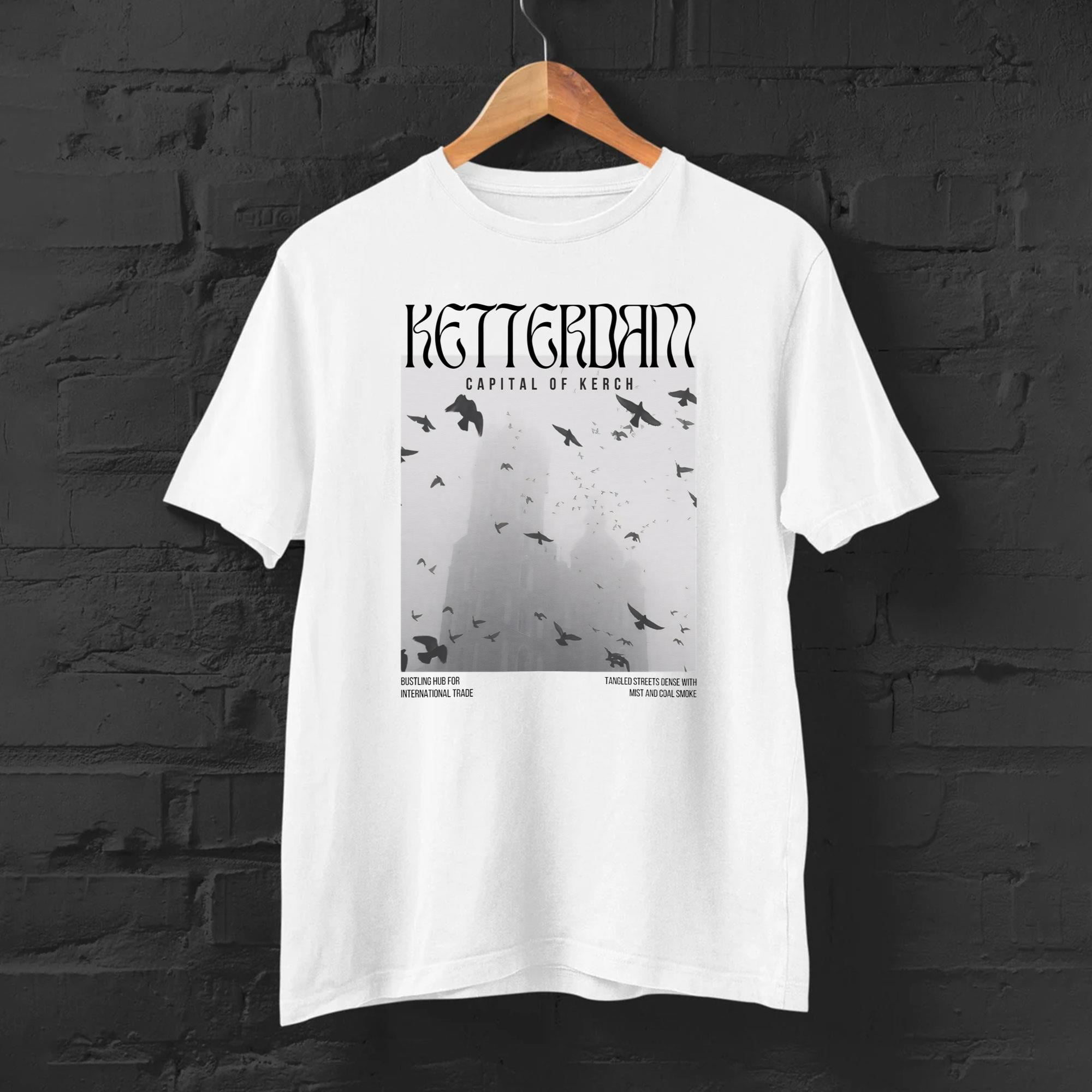 Ketterdam Six Of Crows Grishaverse Shirt - Crow Club Crooked Kingdom ...