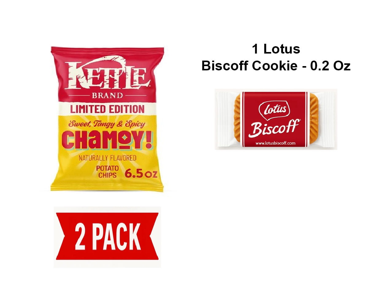 Kettle Brand Limited Edition Chamoy Flavored Potato Chips, 6.5 Oz Bag - Pack Of 2 & Lotus ...