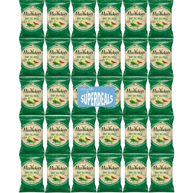 Kettle Cooked Potato Chips by Miss Vickie's Value Pack Bundled by ...