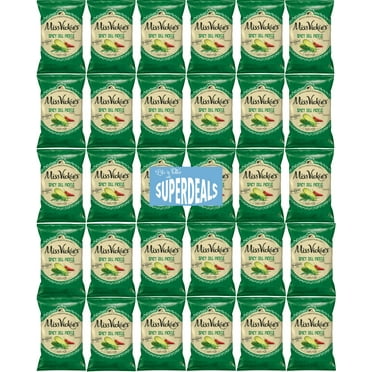 Miss Vickie's Spicy Dill Pickle Flavor Kettle Cooked Potato Chips, 200g ...