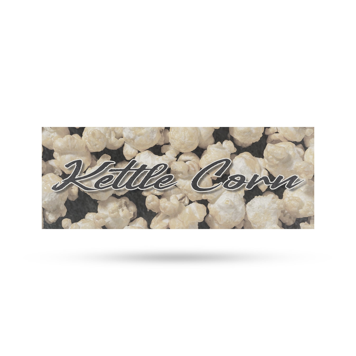 Kettle Corn Vinyl Decal 36 Inch x 14 Inch Weatherproof Heavy-Duty ...