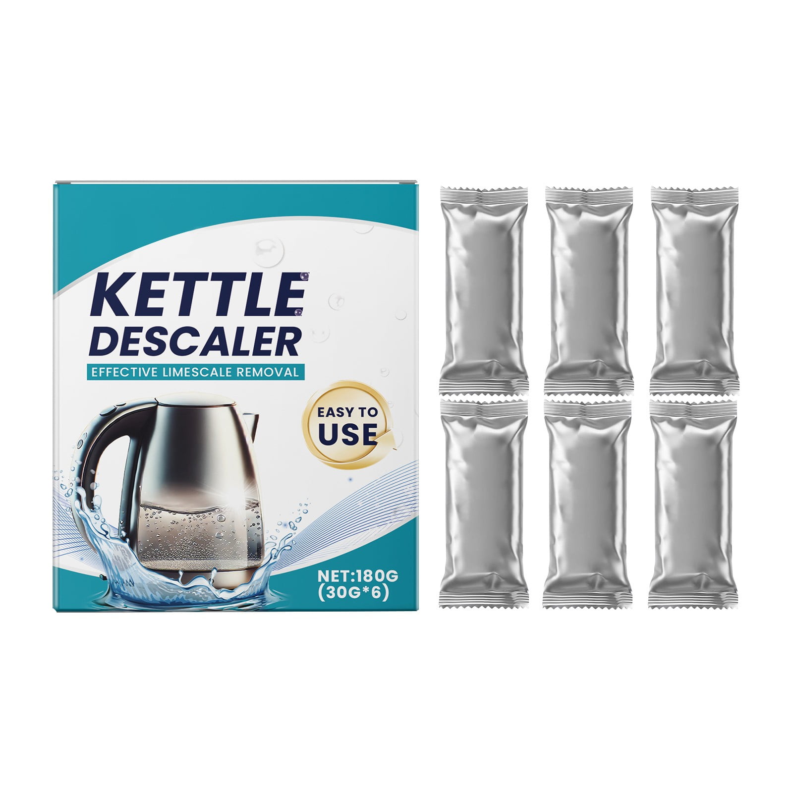 Kettle Descaler Tablets Effective Limescale Removal Solution, Easy to ...