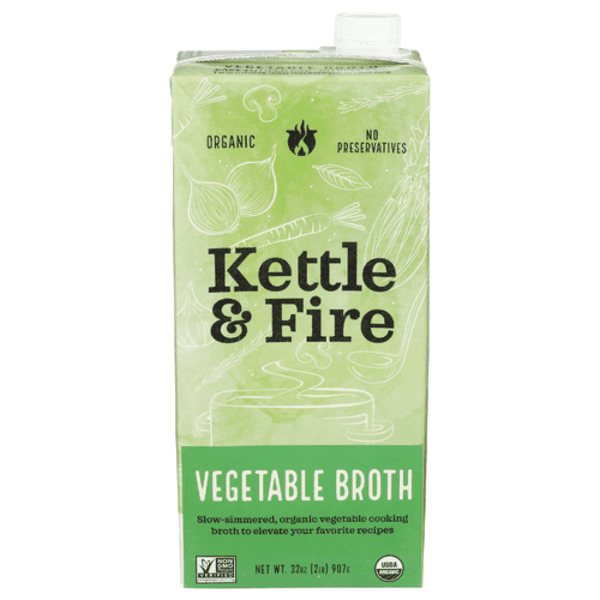 Kettle & Fire Vegetable Broth 32 oz - Pack of 3 - Walmart.com