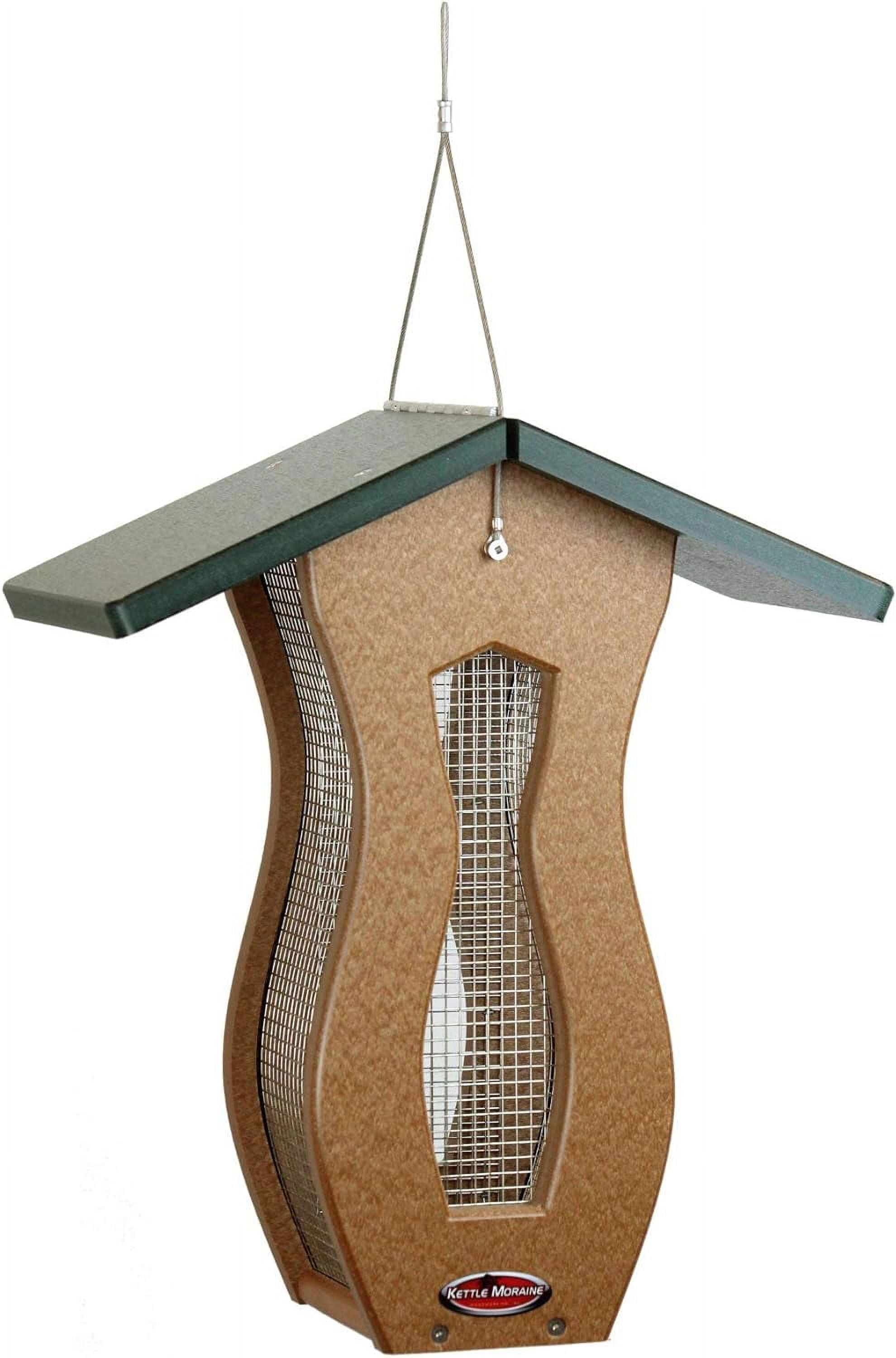 Kettle Moraine Large Recycled Curved Screen Feeder (Green/Chocolate ...