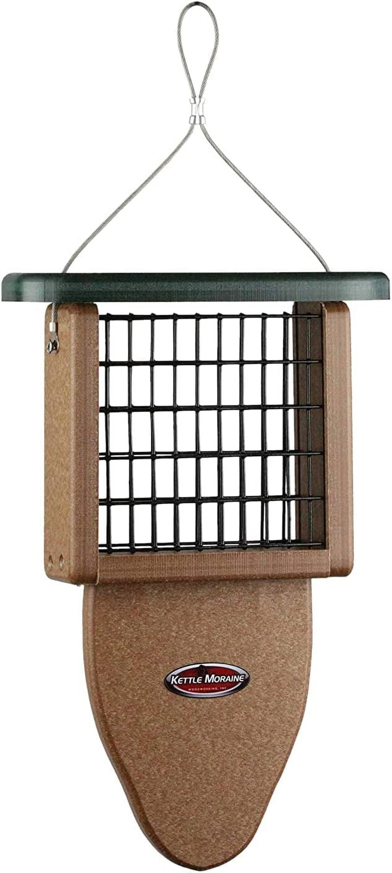 Kettle Moraine Recycled Plastic Single Suet Cake Tail Prop Suet Bird ...