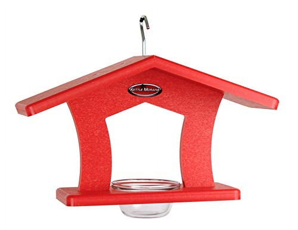 Kettle Moraine Recycled Single Cup Feeder (Red/Chocolate) - Walmart.com