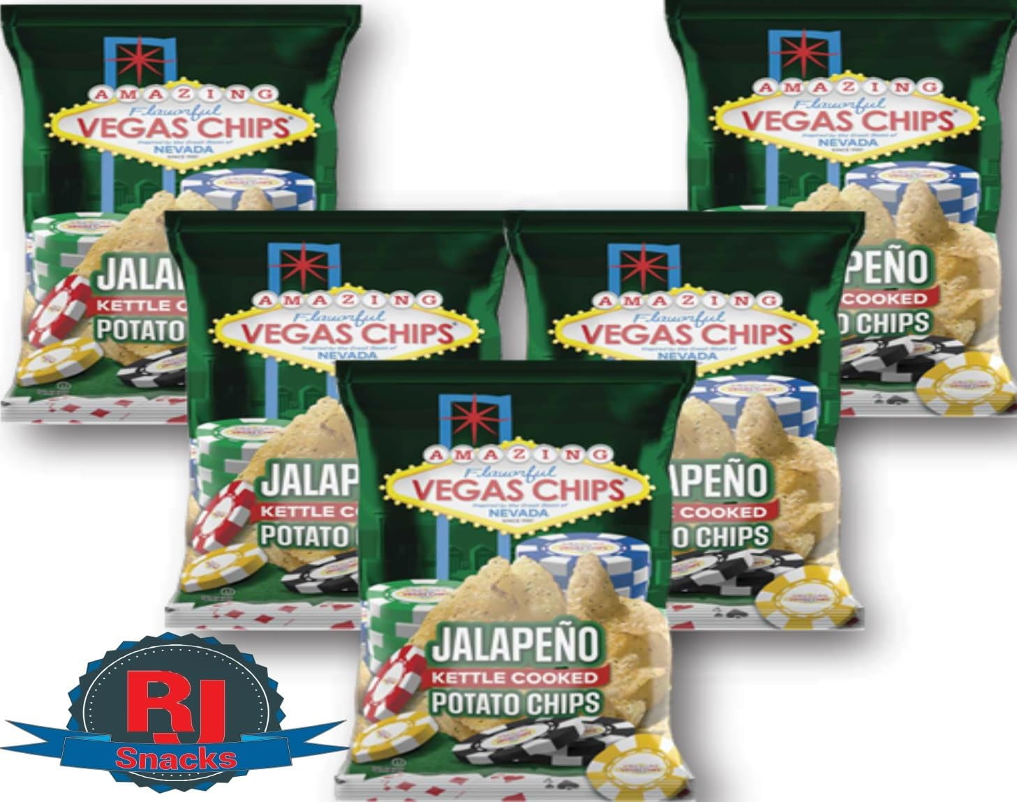 Kettle Potato 2 oz Variety Pack of 5 (Jalapeno Kettle Potato ...