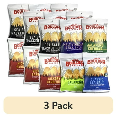 Boulder Canyon Jalapeno Kettle Cooked Potato Chips 2 oz. Bag - Walmart.com