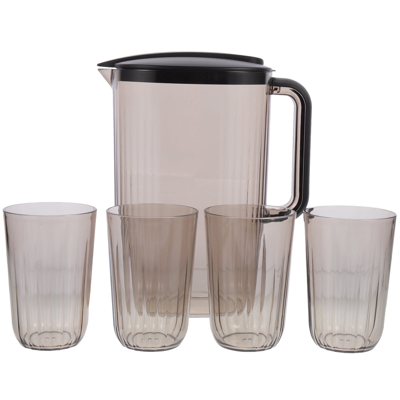 Kettle Water Cup Combination Home Supply Pitcher Set with Lid Clear ...