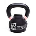 Kettlebell Kings Powder Coat Kettlebell 35LB, Neoprene Sleeve, Rubber ...