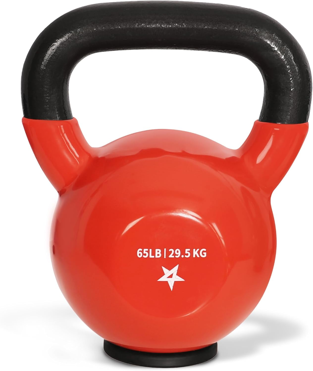 Kettlebell - PVC - Rubber Base - 65lbs - Walmart.com