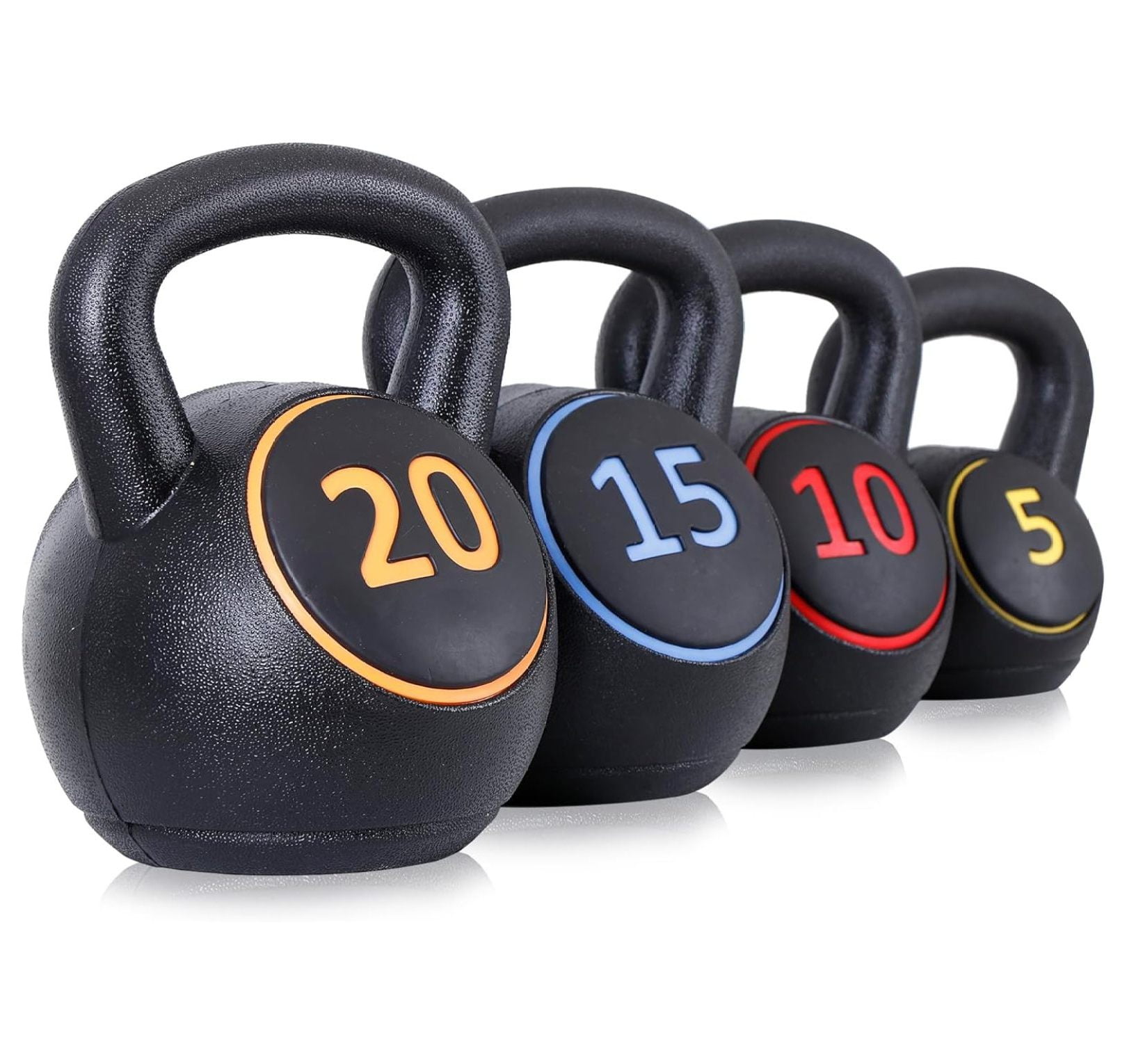 Kettlebell Sets 4 Piece Strength Training KettleBells Weight Set 5lb ...