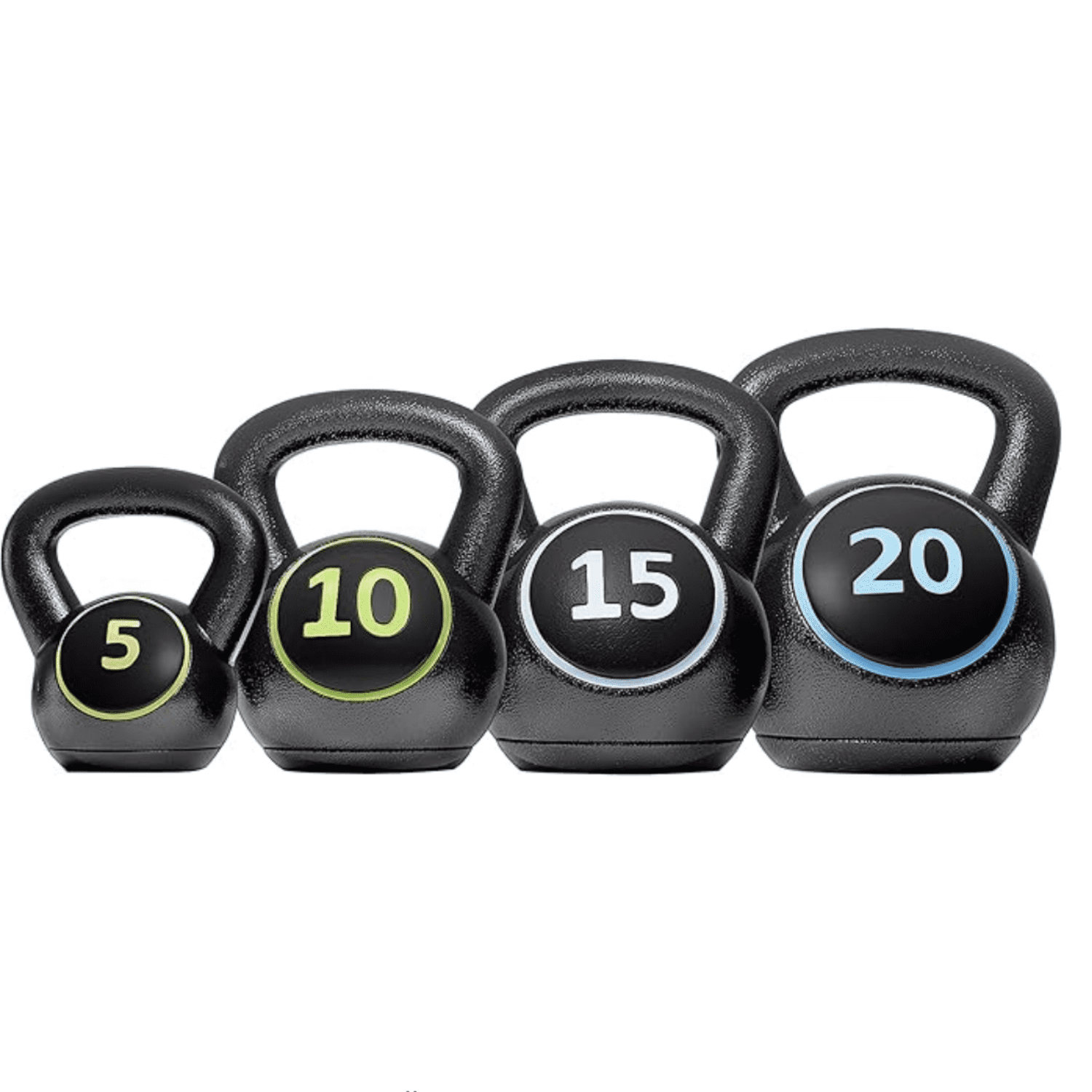 Kettlebell Sets 4 Piece Strength Training KettleBells Weight Set 5lb ...