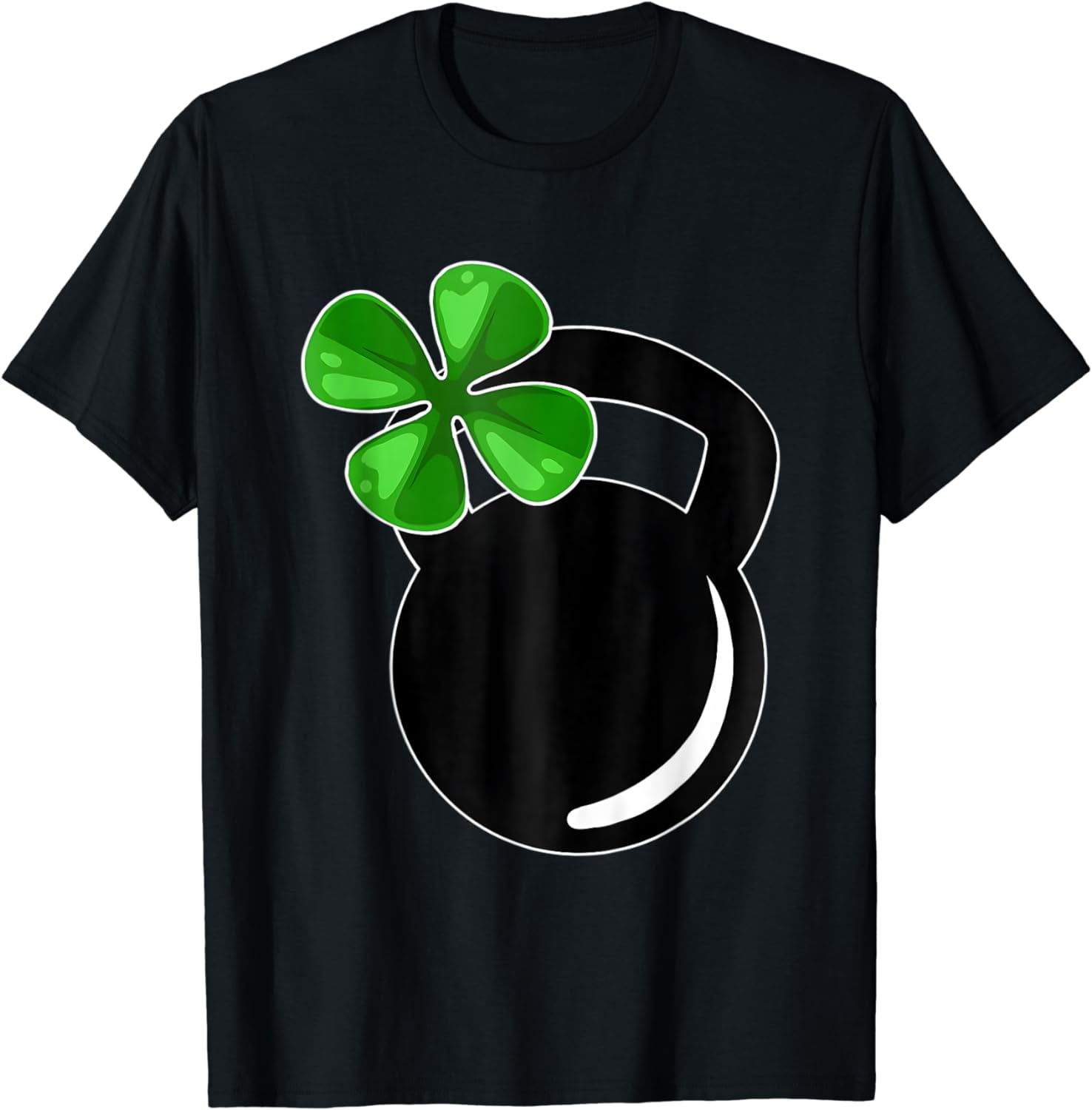 Kettlebell Shamrock St Patricks Day Gym Workout Fitness Tank T-Shirt ...