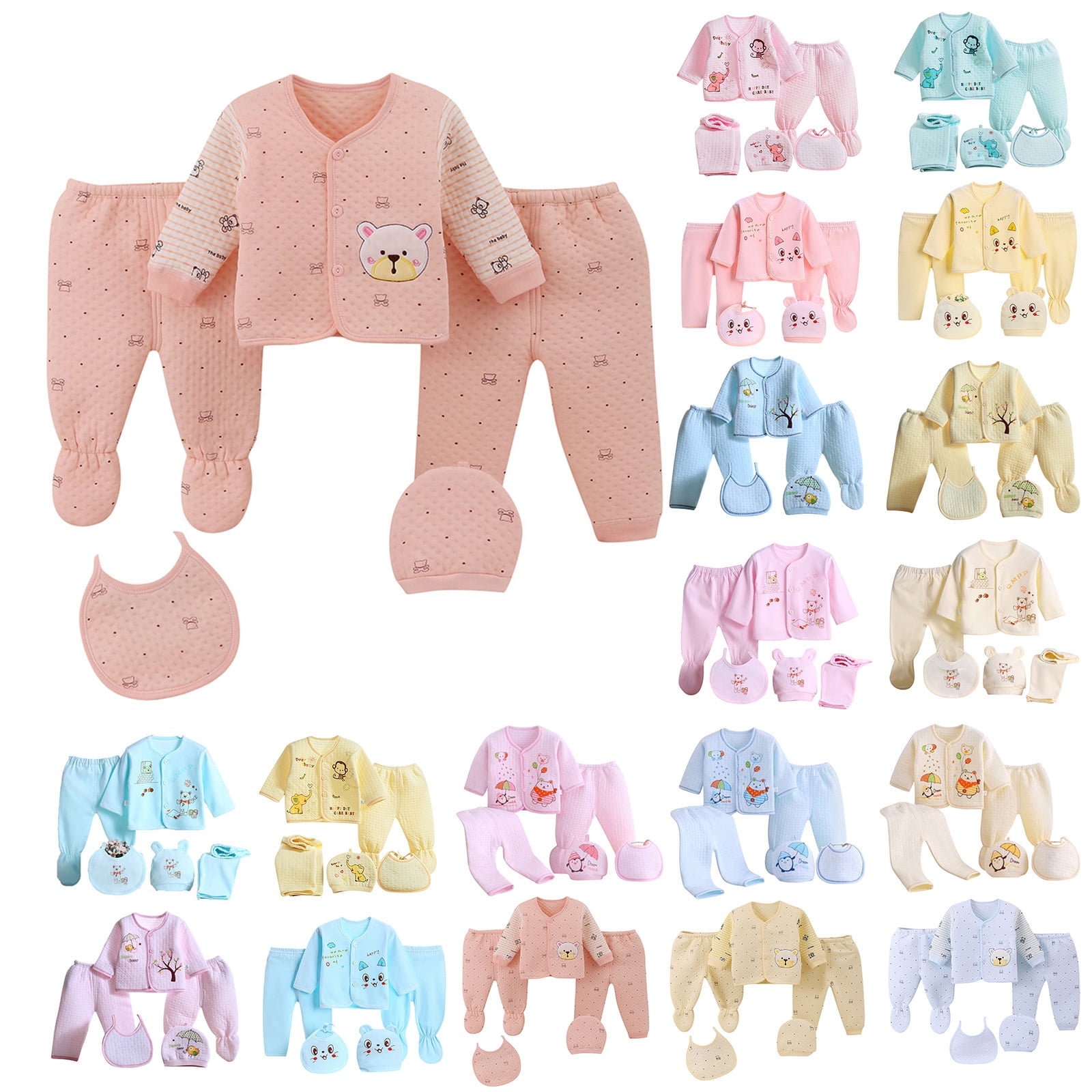 Ketyyh-chn99 Baby Boy Clothes 0-3 Months Newborn Layette Gift Set for ...