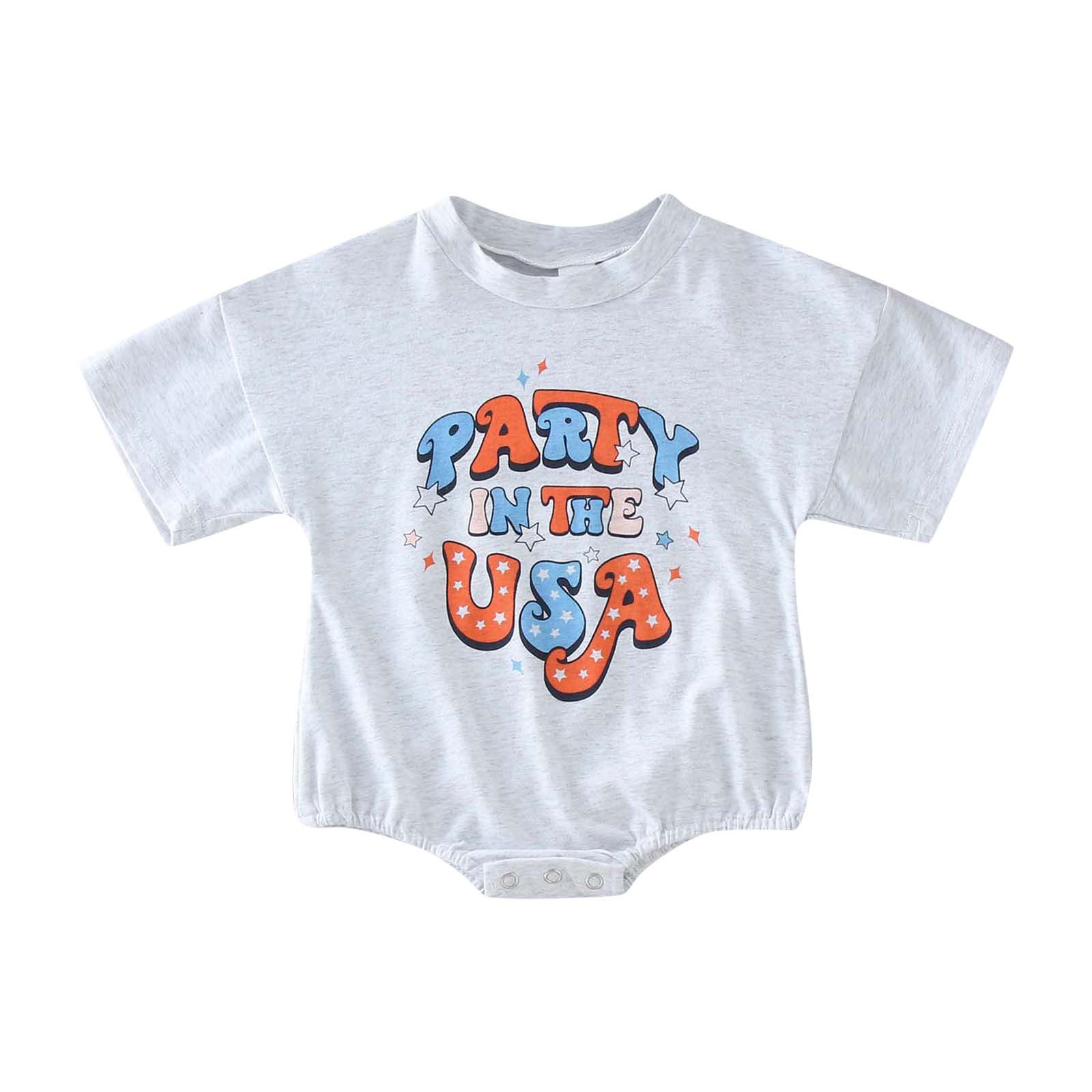 Ketyyh-chn99 Baby Boy Romper 2024 Summer Infant Baby Boy Kid Romper ...