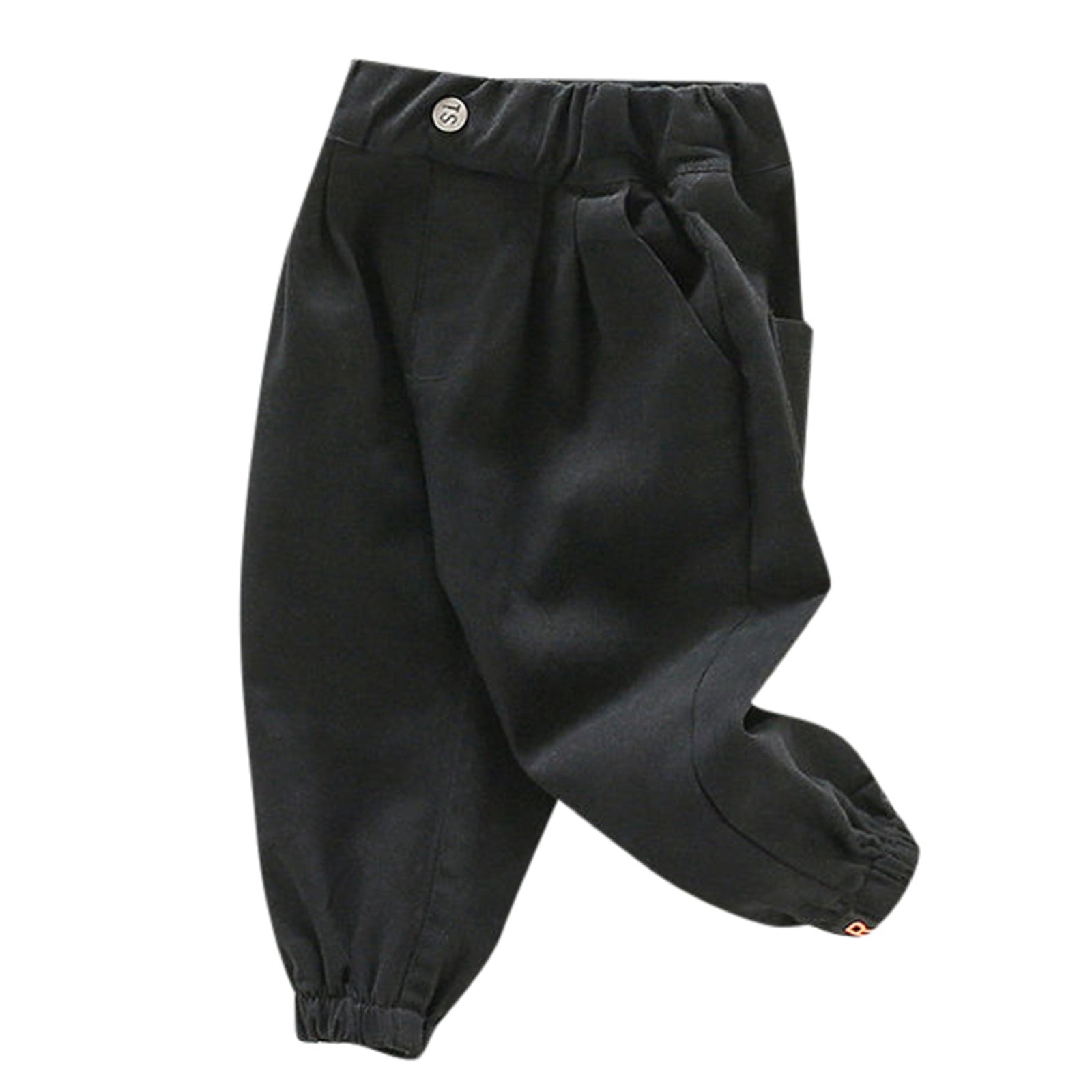 Ketyyh-chn99 Baby Long Pants Toddler Kids Clothes Baby Boys Solid Color ...