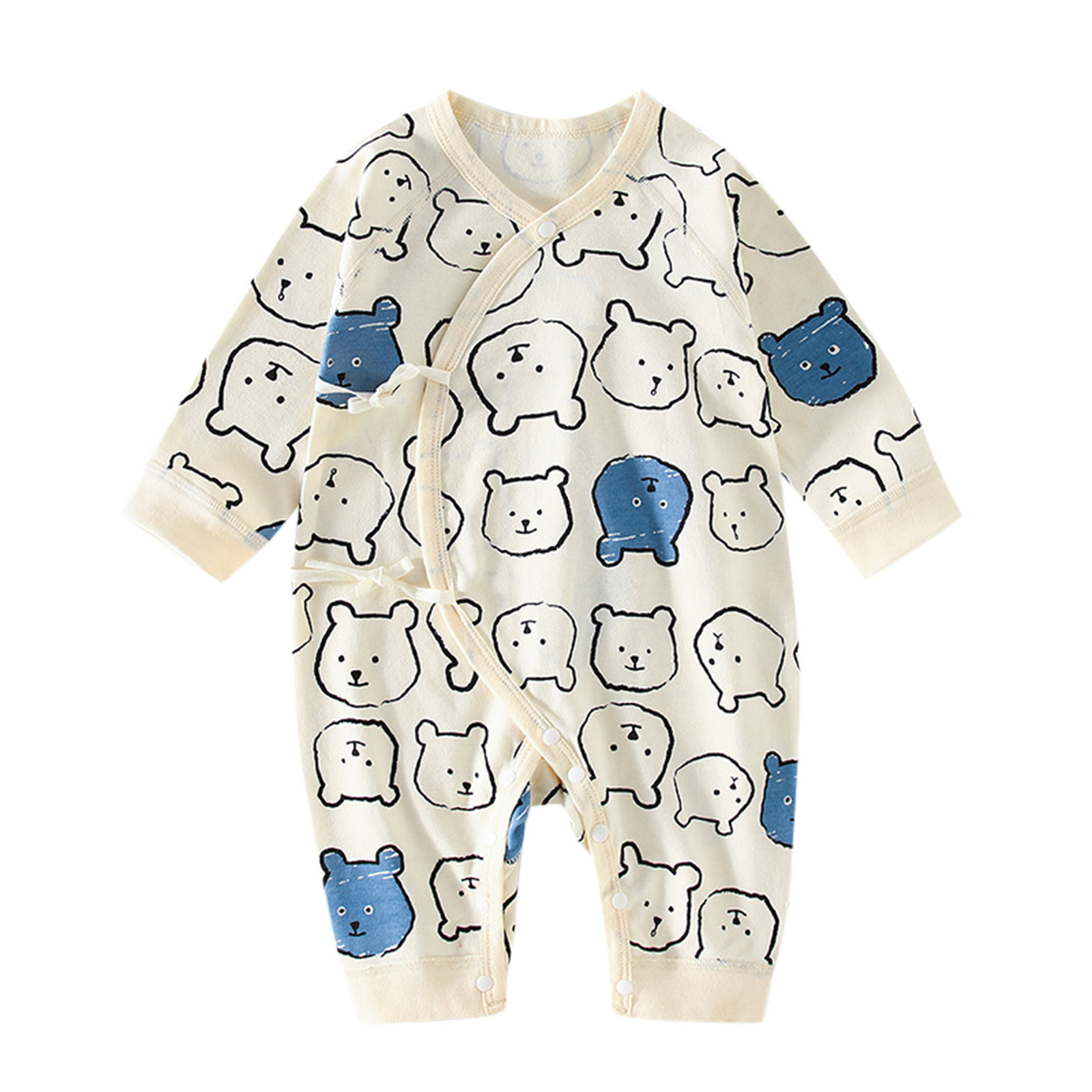 Ketyyh-chn99 Baby Summer Outfits Cute Baby Boy Girl Romper Toddler Jumpsuit Outfit Clothes Blue ...