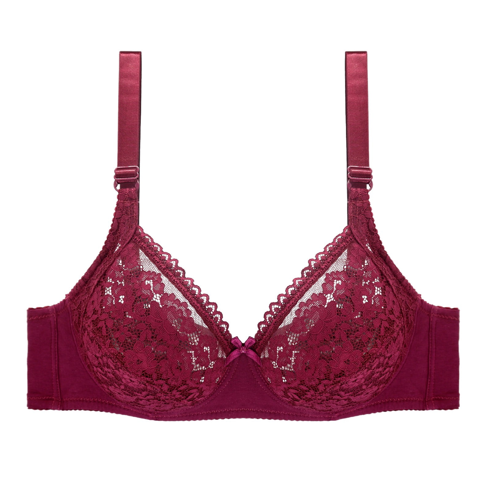 Ketyyh-chn99 Bras Cotton Stretch Extreme Comfort Bra 2023 Red,42 ...