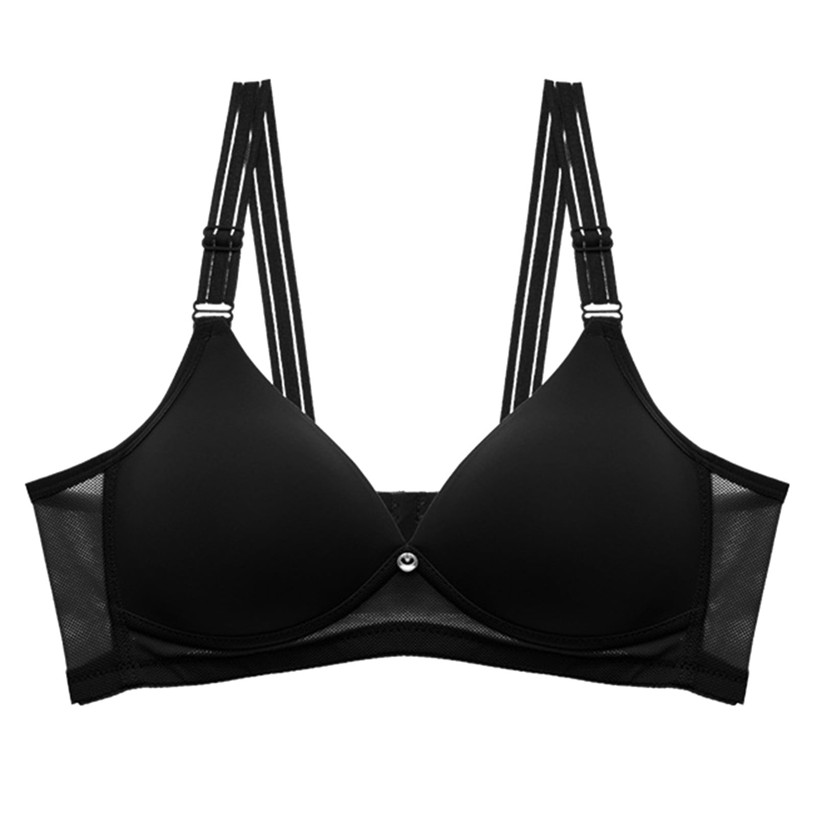 Ketyyh-chn99 Bras for Women Push Up Smoothing Wireless Lightly Lined ...
