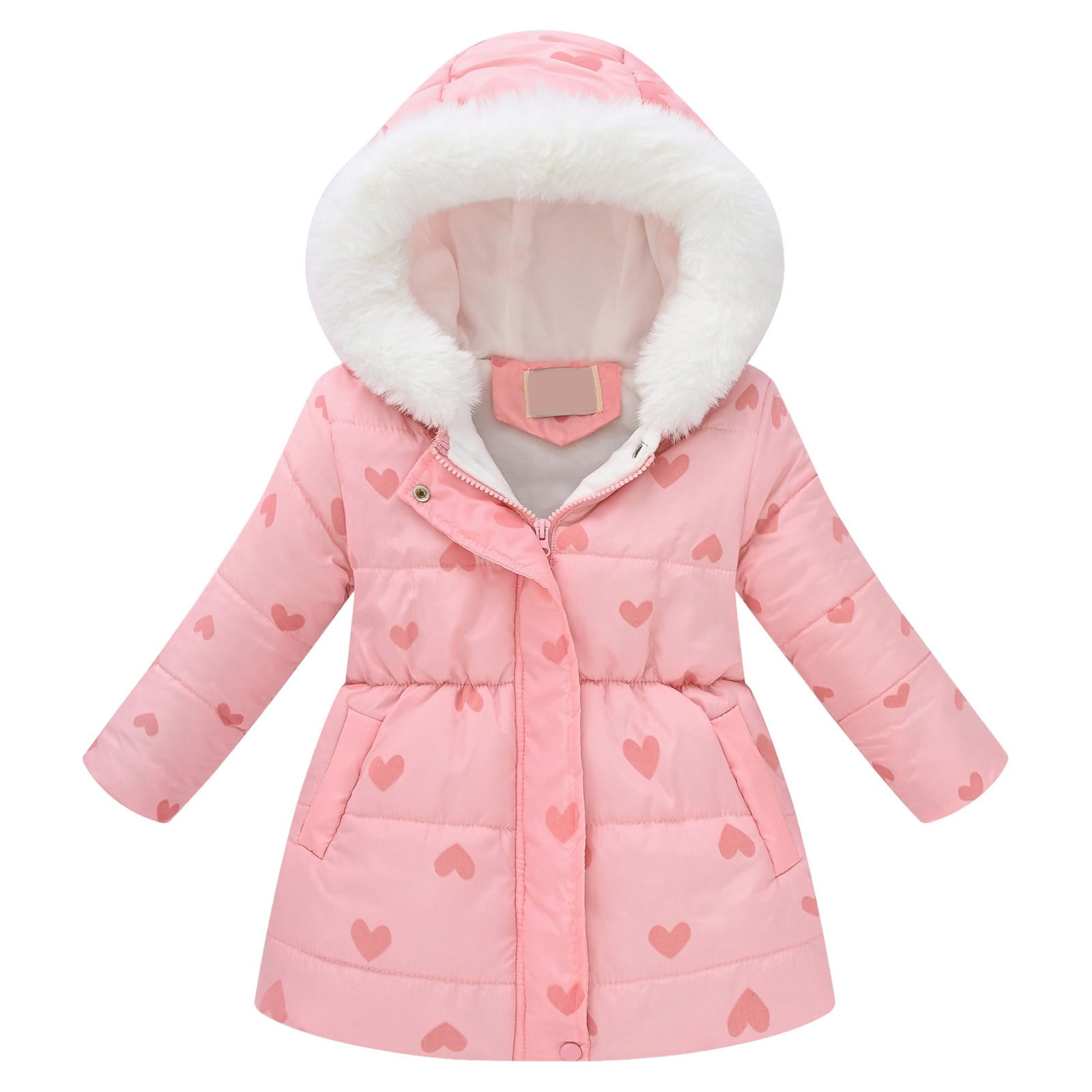 Ketyyh-chn99 Jacket Girl for School Girls Winter Coat Long Thick Jacket ...