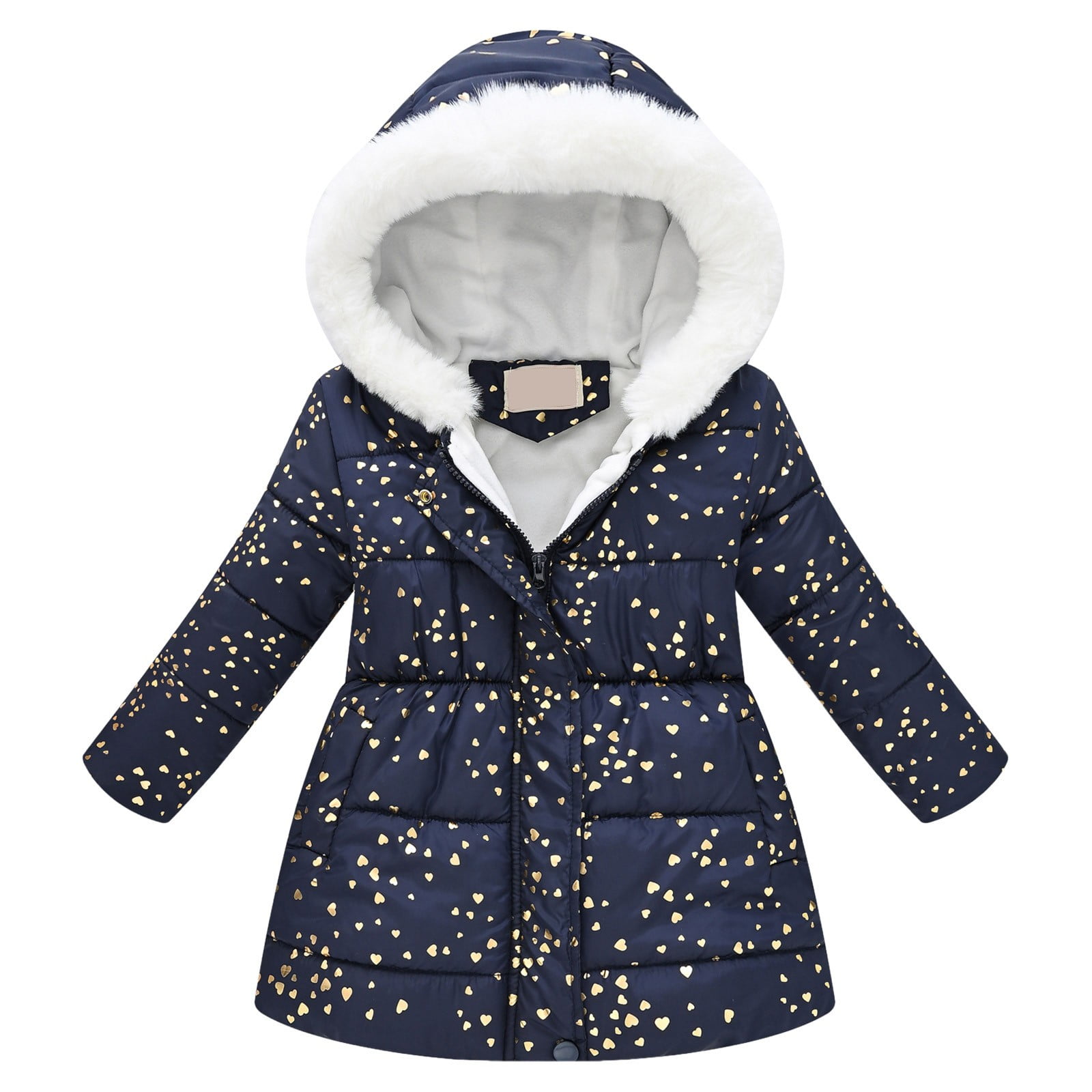 Ketyyh-chn99 Jacket Girl for School Girls Winter Coat Long Thick Jacket ...