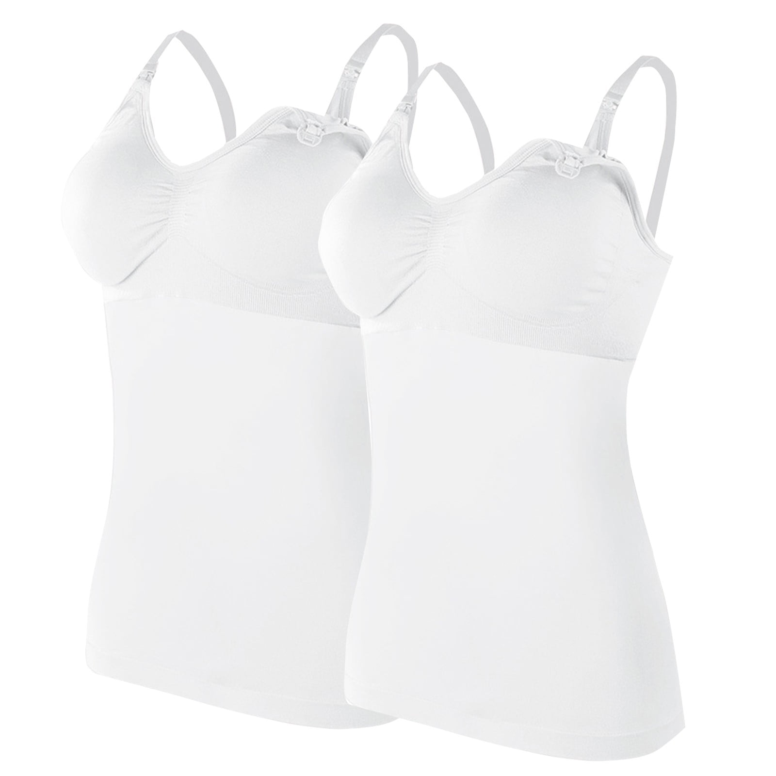 Ketyyh-chn99 Maternity Bras Relaxed Nursing Tank Tops Built in Bra for ...