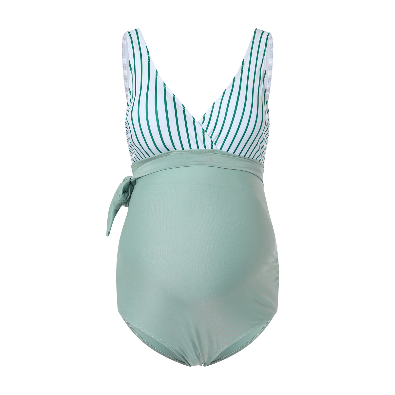 Ketyyh-chn99 Maternity Swim Beach Tankini Women Maternity Swimwear One ...