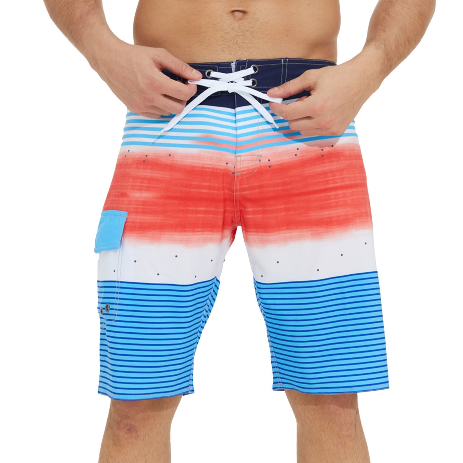 Ketyyh-chn99 Mens Swim Shorts Mens Boys Short Vintage Swim Trunks with ...