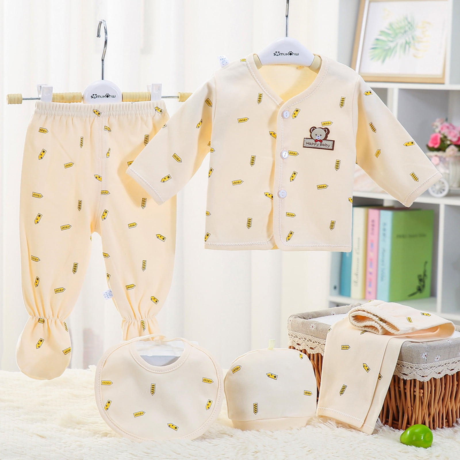 Ketyyh-chn99 Newborn Clothing for Baby Boy Newborn Baby Clothing Set Girls Outfits Set Set Tops ...